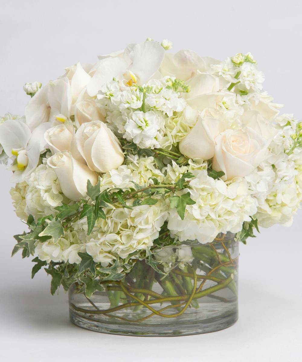 Premium Whites and Creams & Greens - Robertson's Flowers Philadelphia